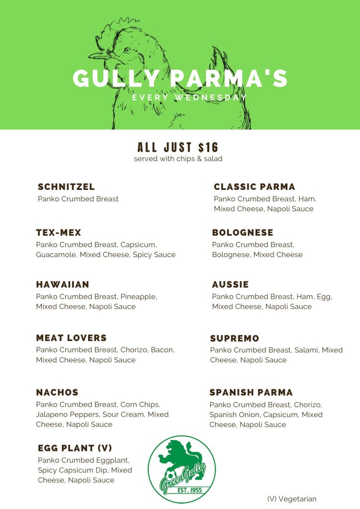 What’s On - Gully Bistro